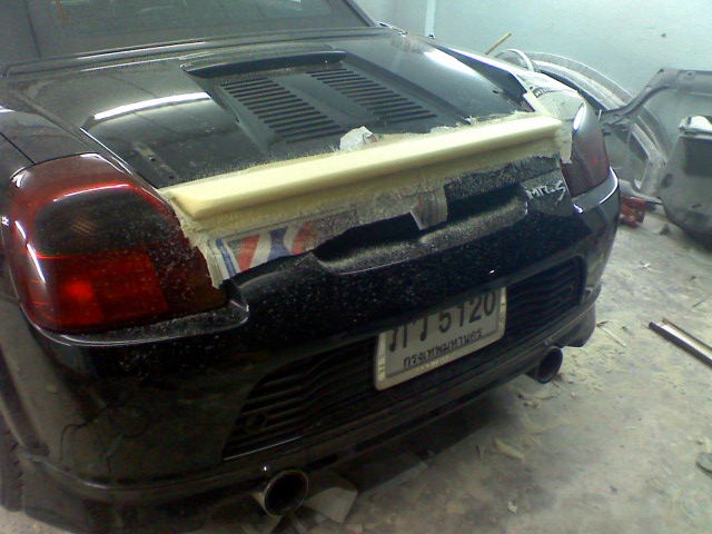 Mrs lip spoiler 350z style. | MR2 SpyderChat